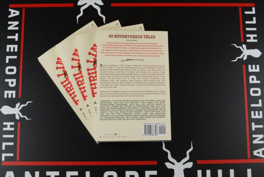 Thrilling Adventures Among the Early Settlers – Antelope Hill Publishing