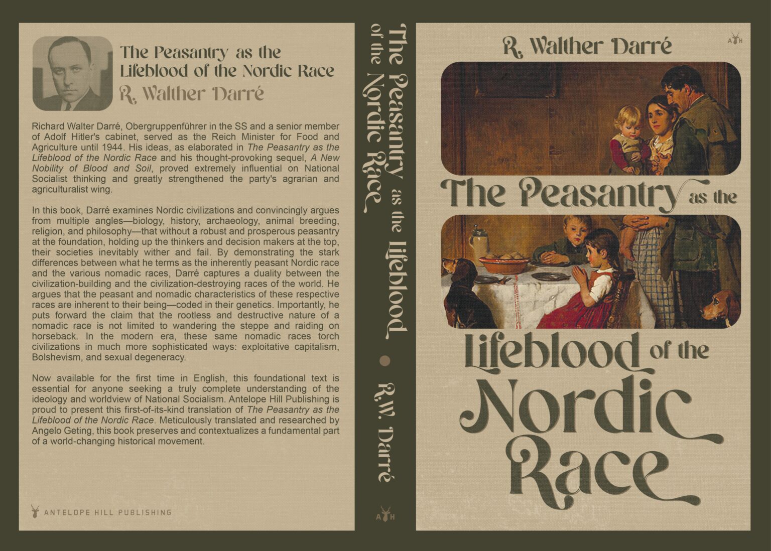 Peasantry as the Lifeblood of the Nordic Race by Richard W. Darré ...